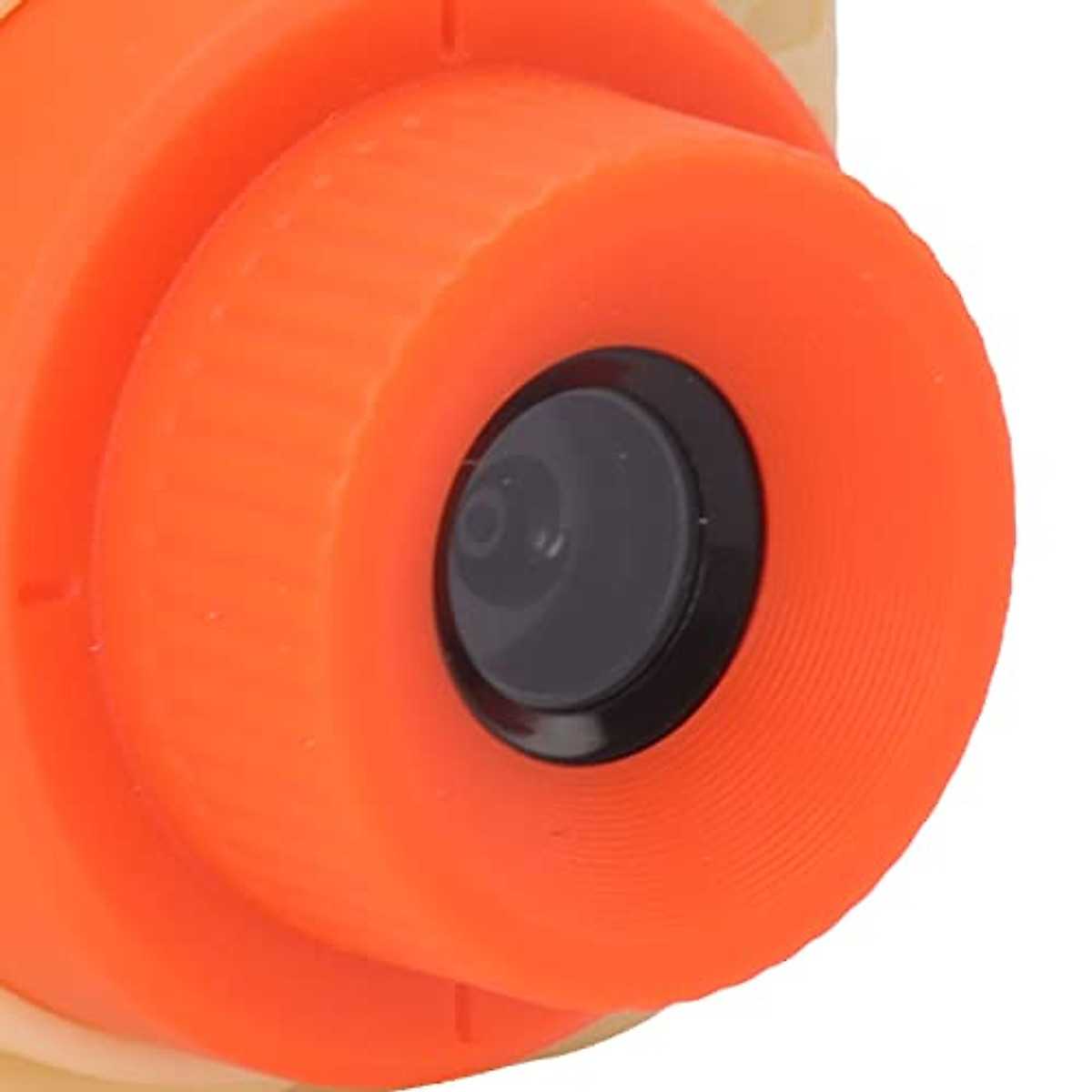 Selfie Camera Toy, Portable Front Rear Lens Kids Digital Camera USB Rechargeable with 32G Card for Outdoor (Beige)