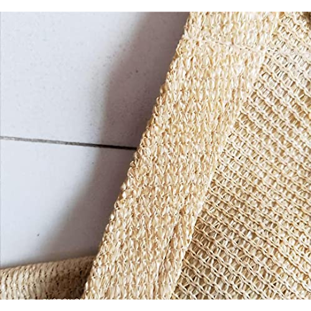 Isunshore 12'X16' Rectangle Sand Sun Patio Shade Sail Canopy Patio Sunshade Cover - 185 GSM - Block 98% of UV Radiation for Patio Backyard Lawn Garden Outdoor Awning, Sand