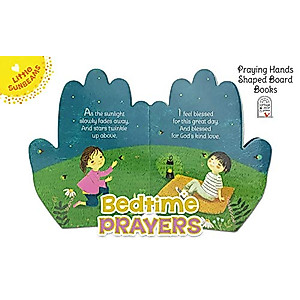 Goodnight God Bedtime Prayers Praying Hands Board Book - Gift for Easter, Christmas, Communions, Birthdays, and more! (Little Sunbeams)