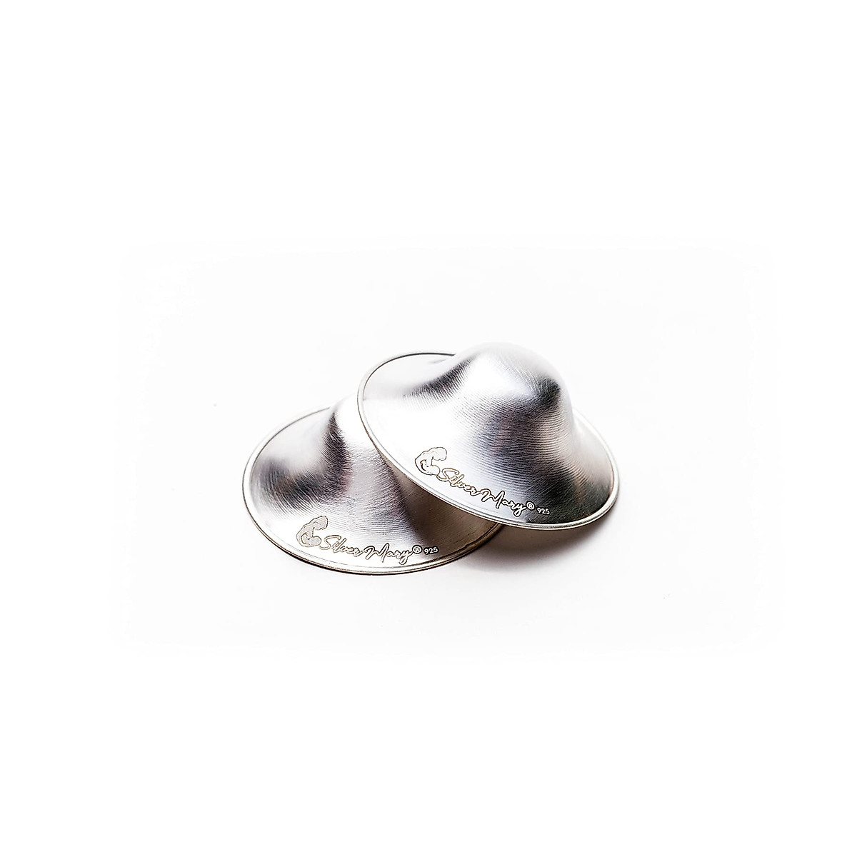 The Original Silver Nursing Cups 925 Silver - Silver Nursing Cover Nipple Shields for Nursing Newborn Essentials Must Haves Soothe and Protect