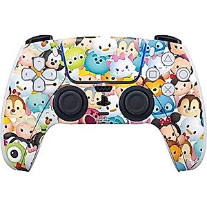Skinit Decal Gaming Skin Compatible with PS5 Controller - Officially Licensed Disney Tsum Tsum Animated Characters Design