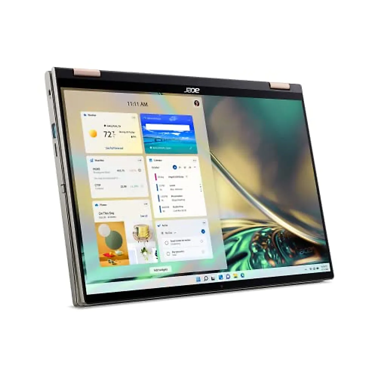 Acer Spin 5 Intel Evo Convertible Laptop | 14" 2560 x 1600 IPS Touch (425nit & 100% sRGB) | Intel Core i7-1260P | 16GB LPDDR5 | 1TB SSD | Killer WiFi 6E | Active Stylus | Windows 11 | SP514-51N-70LZ