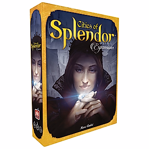 Cities of Splendor Board Game EXPANSION - Strategy Game for Kids and Adults, Fun Family Game Night Entertainment, Ages 10+, 2-4 Players, 30-Minute Playtime, Made by Space Cowboys