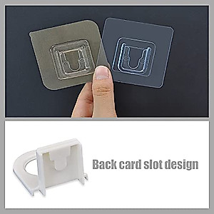 Shower Gel Bottle Rack Hook, Self Adhesive Wall Mounted No Drilling Shampoo Holder for Wall Bathroom Kitchen