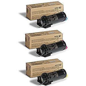 Xerox Phaser 6510/WorkCentre 6515 Cyan, Magenta and Yellow Toner Cartridge Set
