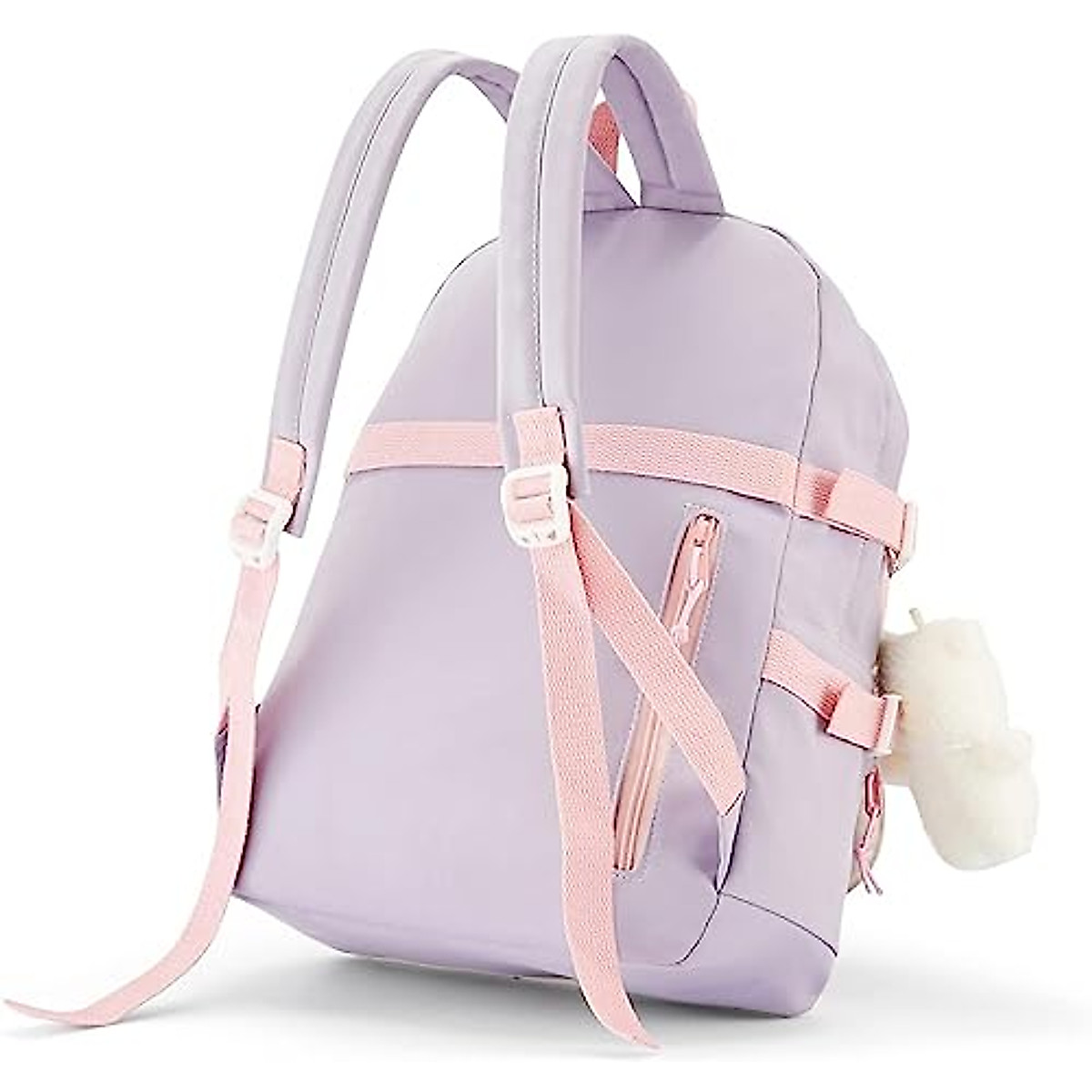 Aesthetic Cute Kawaii Backpack with Kawaii Pin and Pendants Accessories, Mochilas Para Ninas Bookbag Waterproof Nylon Material | Durable & Adorable 17"