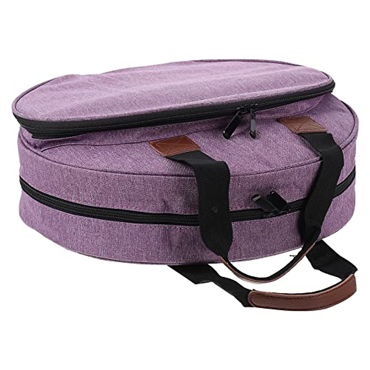 Embroidery Storage Carrying Bag Case: Portable Sewing Hoops Bag Cross Stitch Tools Kits Supplies for Embroidery Project Crochet Hooks Needles Yarns