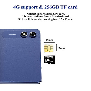 UMIDIGI G3 Tab Android 13 Tablet 2024 with Sim Card Slot, 3GB+32GB 256GB Expand, 2.4/5GHz WiFi, 10.1 inch Tablet with 4* A53-Cortex of 2.0 GHz, 6000mAh, BT, 1280 * 800 Touch Screen, Al Face Unlock