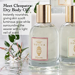 Tocca Dry Body Oil (100 ml) and Eau de Parfum (20 ml) in Cleopatra - Warm Floral, Grapefruit, Jasmine, Vanilla Musk