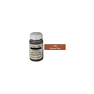 Tandy Leather Eco-Flo Leather Dye 4.4 fl. oz. (132 ml) Canyon Tan 2600-06