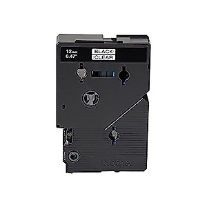 Brother BRT-TC10 TC Style Replacement Tape Cartridge for P-Touch Labeler (Pack of 2)