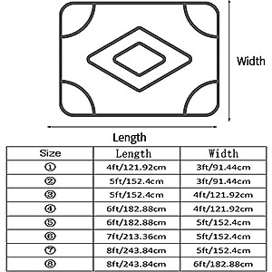 HONGXIU Sports Field Area Rug, Football Rug, American Style Retro Football Home Decor Rug for Living Room Bedroom Children's Room Game Room Kindergarten Non-Slip Washable 3x4ft