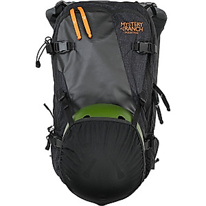 Mystery Ranch Saddle Peak Pack - Water Resistant Skiing Pack, Black, Large/X-Large