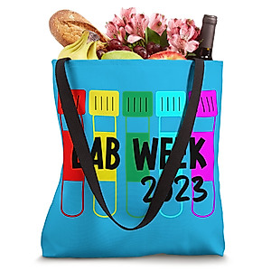 Lab Week 2023, Colorful Scientist, Fun Lab Week Gift Tote Bag