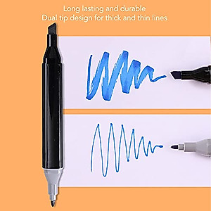 Marker Crayon Kit Arts and Crafts Supplies Coloring Art Kit Gift Case Markers Crayon Colour Pencils, 53pcs Art Set for Budding Artists Kids Teens Boys Girls CrayonsDrawing &