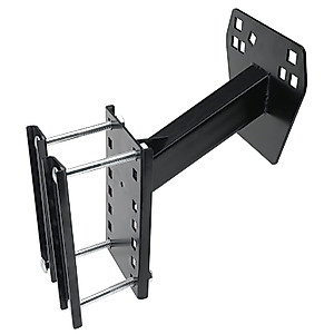 Yaegoo Spare Tire Carrier, Spare Tire Mount for 4 & 5 & 6 & 8 Lugs Trailer Wheels on 4" 4.5'' 4.75'' 5" 5.5" 6" 6.5" Bolt Patterns