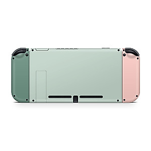 Tacky Design Retro Pastel Classic Skin Compatible with Nintendo Switch Skin Wrap Cover, Colorwave Blocking Skin for Nintendo Switch Stickers, Premium Vinyl 3M Full Wrap Decal.