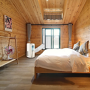 Portable Air Conditioner Window Kit, Adjustable Window Vent Kit Seal Plates with 5.9” Exhaust Hose Duck Coupler for A/C Replacement Window Sliding Set