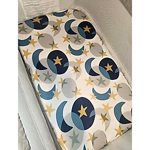 Halo Bassinest Fitted Sheets, TotAha Buttery Soft Universal Bassinet Sheets Neutral Bedside Bassinet Sheet For Girls Boys Compatible With Halo, Baby Delight, Koola, Chicco Lullago, Mika Micky Mattress