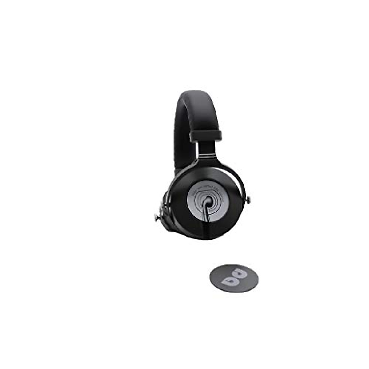 ZaanU Headphones Amplifies Earbuds to Sound Studio-Quality | Hearing Health and Comfort | Compatible with Apple Earbuds | Collapsable | Grey |