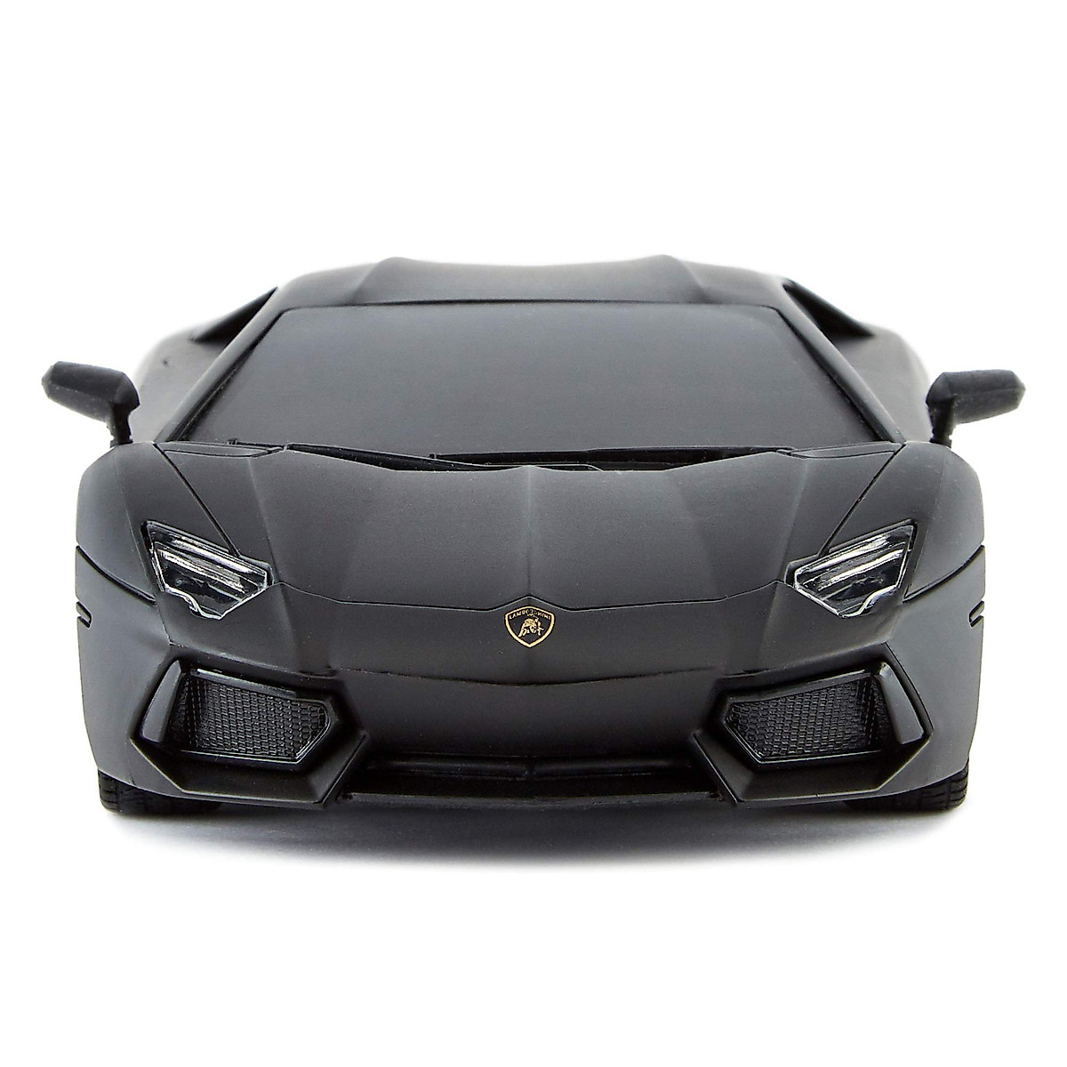 CMJ RC Cars Lamborghini LP700-4 Remote Control RC Car Officially Licensed 1:24 Scale Working Lights 2.4Ghz. Great Kids Play Toy Auto (Black)