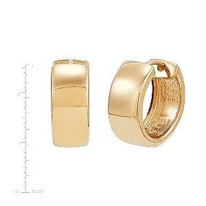 Silpada 'Cell Out' Hoop Earrings in 18K Yellow Gold-Plated Sterling Silver