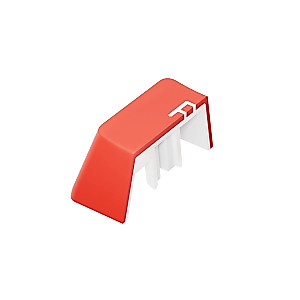 PWNAGE Full PBT Gaming Keycap Set - Double Shot PBT Shine Through Full Keyboard Keycaps (Red)