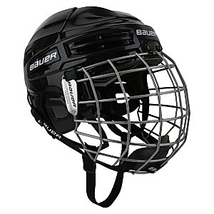 Bauer IMS 5.0 Helmet Combo, Black, Large