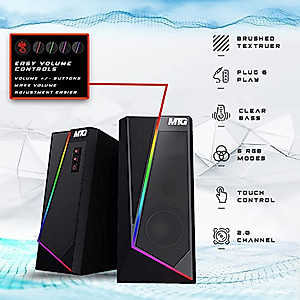 MTG Aurora 8C Gaming Tower PC- Intel Core i5 8th Gen, GeForce RTX 2060S GDDR6 8GB 256bits Graphic, 16GB Ram DDR3, 2TB Nvme, RGB Keyboard Mouse and Headphone, Webcam, Win 11 Home