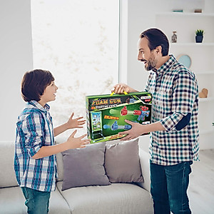 SpringFlower Shooting Game Toy for 5 6 7 8 9 10+ Years Olds Boys,2pk Foam Ball Popper Air Toy Guns with Standing Shooting Target,24 Foam Balls, Ideal Gift