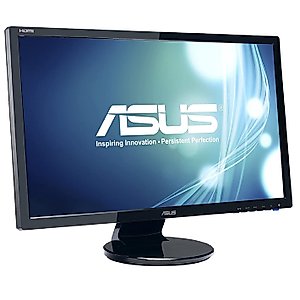 ASUS VE198T 19" WXGA+ 1440x900 DVI VGA Back-lit LED Monitor,Black