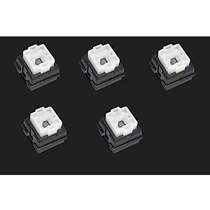 Pack of 5 Romer-G Mechanical Keyboard Switches Compatible for Logitech G310 G512 G513 K840 G810 G910 G413 Pro Keyboards (Romer-G Tactile Black)