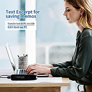 Vormor X3 Translation Pen Scanner, Reader Pen Text to Speech Device for Dyslexia 112 Language Translator Device Support Text Extract, Intelligent Recording Scanner Pen with 2.9 Inch Touch Screen