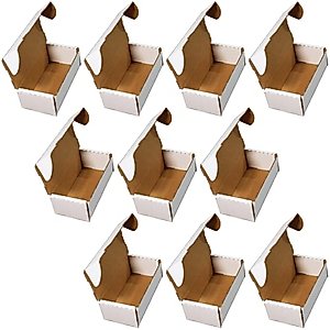 10-Pack • 400-count • Woodhaven Trading Firm Brand Trading/Gaming Card Storage Box