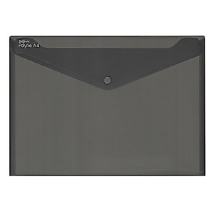 Snopake A4 Fusion Polyfile Popper Wallet – Fusion Assorted [Pack of 5] Ref: 15643