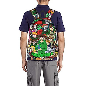 Ujxoihl Anime Backpack Funny Travel Laptop Backpack Business Daypack Computer Bag For Teen Boys And Girls, Black