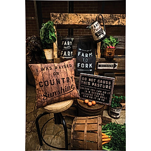 Primitives by Kathy Dish Towel - Farm Sweet Farm 28 x 28-Inches