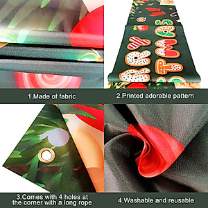 KatchOn, Merry Christmas Yard Banner - Large, 120x20 Inch | Christmas Banner for Outdoor Christmas Decorations | Christmas Banners for Outside | Christmas Yard Decorations, Christmas Party Decorations