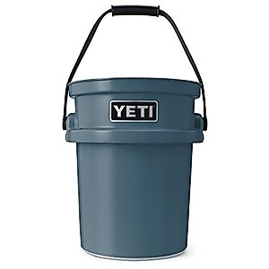 YETI Loadout 5-Gallon Bucket, Impact Resistant Fishing/Utility Bucket, Nordic Blue
