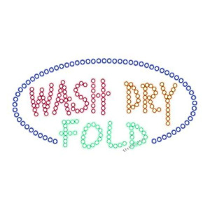 Bar Neon Light Sign Led Wash Dry Fold For Business, Super Bright Led Open For Laundromat, Electric Advertising Display For Laundry Business Store Window Decor. (hsw01333) Lamp Neon Like Signs Wall