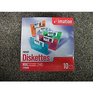 Imation 3.5 DS-HD MAC Formatted Floppy Disks