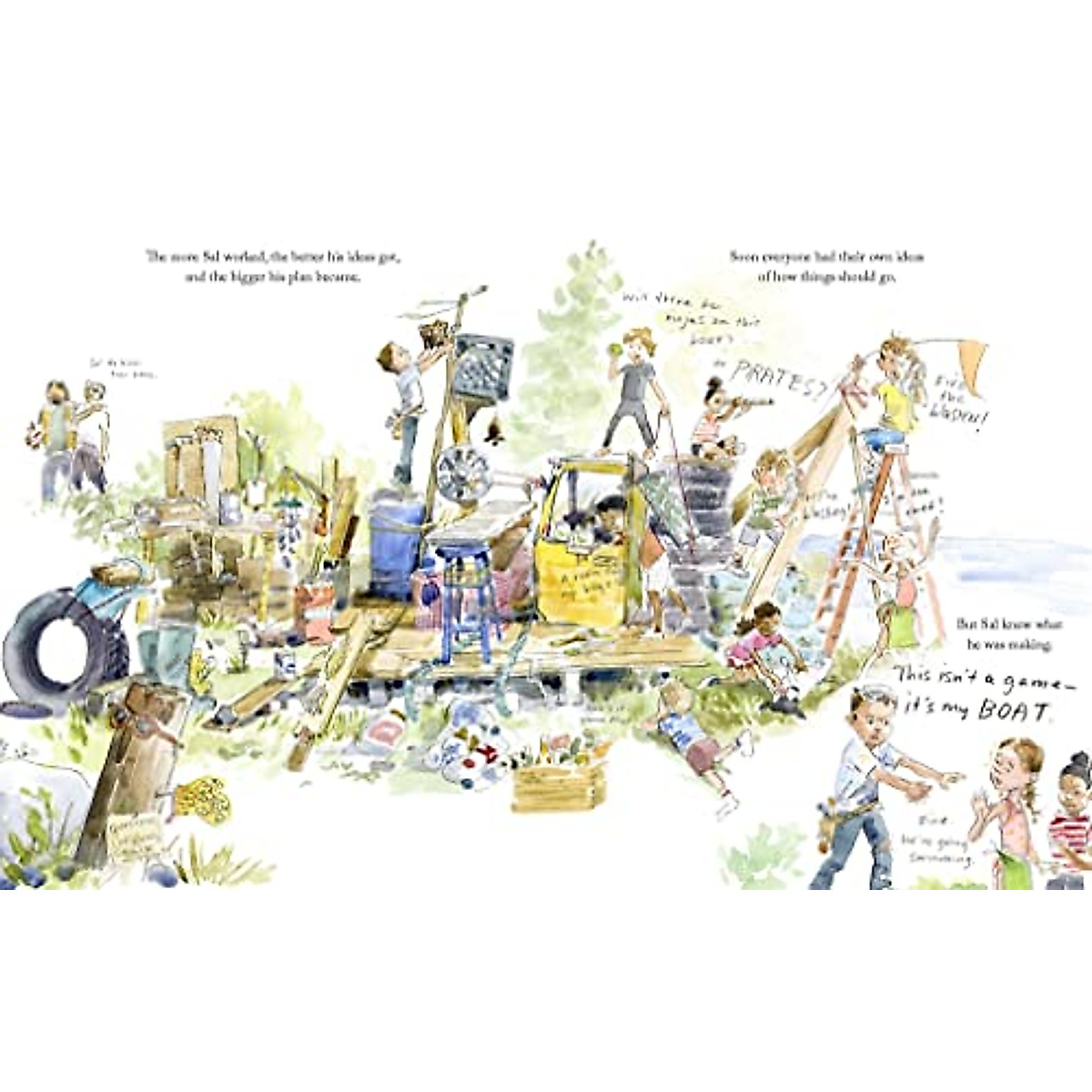 Sal Boat: (A Boat by Sal)