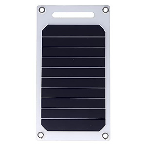 Talany Solar Panel, High Conversion Efficiency Solar Panel Charger 10W 5V Lightweight Good Waterproof with Buckles for Airplanes for Cars for Satellites