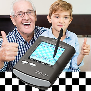 Top 1 Chess Touch Electronic Chess, Strategy Games Computer Kids Improving Chess Skills for Kids and Adults, Portable Travel Chess Perfect Birthday or Xmas Gift