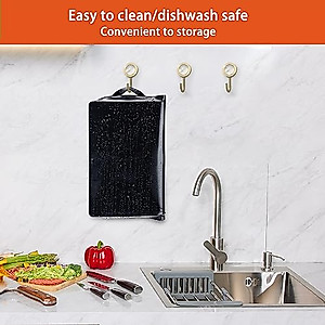 Upgraded Silicone Griddle Mat for Blackstone 22 Inch Griddle, Blackstone Griddle Mat 22 inch, Heavy Duty Food Grade Blackstone Griddle Accessories Protect Grill from Insects, Debris and Rust,Black