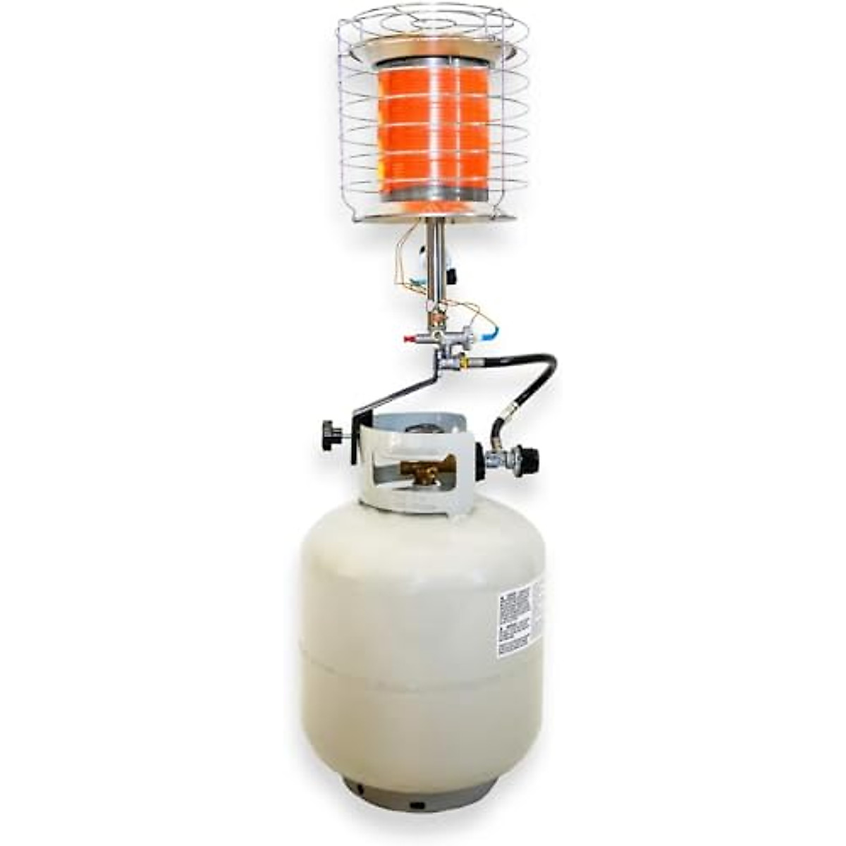 ProCom 360-Degree Tank Top Propane Heater - 42,000 BTU - Model# PCTT360, White