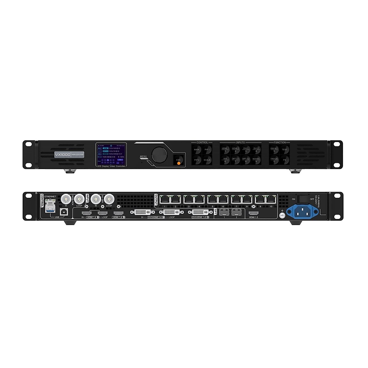 VISUALEDS Novastar VX1000 Video Processor All-in-one LED Controller,Free Fast delivery time About 4-5 Days