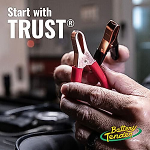 Battery Tender Alligator Clips Accessory Cable with Quick Disconnect Harness for Battery Tender Battery Chargers and Maintainers