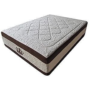 DynastyMattress NEW! Queen 15.5-Inch Grand AtlantisBreeze Memory Foam Mattress-Queen Size