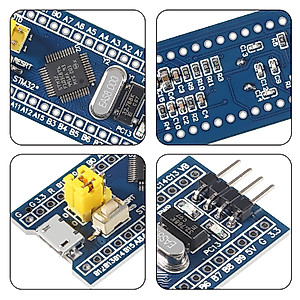 Alinan 6pcs STM32F103C8T6 Minimum System Development Board with Imported Chip STM32 ARM Core Learning Board Module